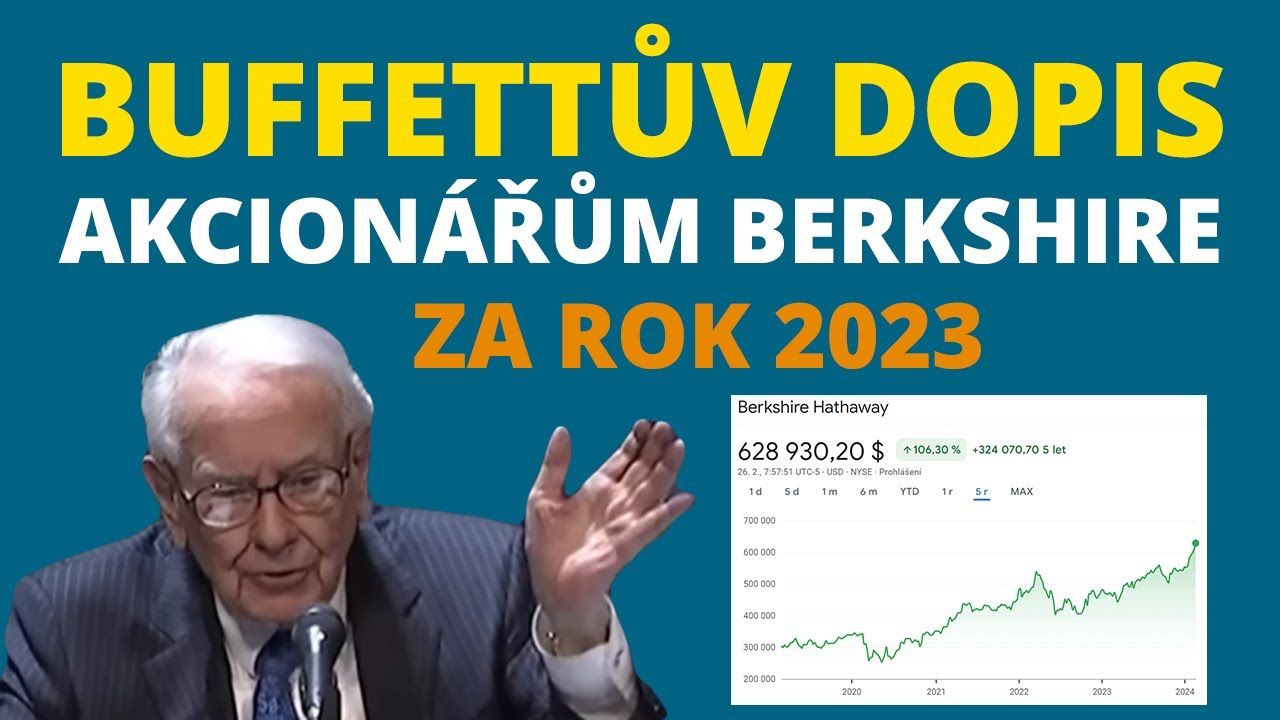 Aktuální pohled W. Buffetta na výkonnost Berkshire Hathaway | Stream